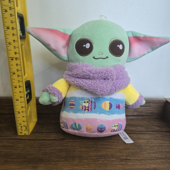 Star Wars | Toys | Baby Yoda Grogu Easter Plush Mandalorian 224 Bean ...